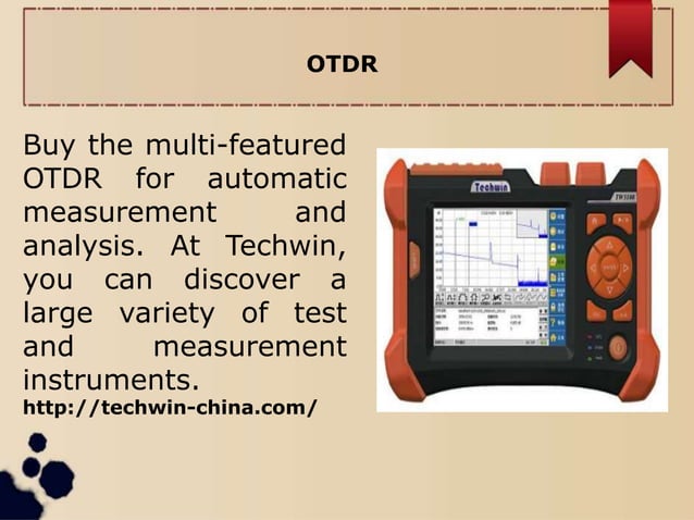 OTDR | PPTX