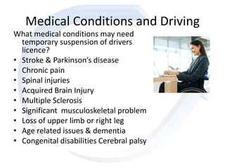 Ot driving assessmentsthr2013 | PPTX