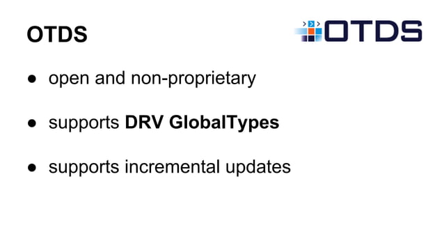 Otds, edf & global types | PDF