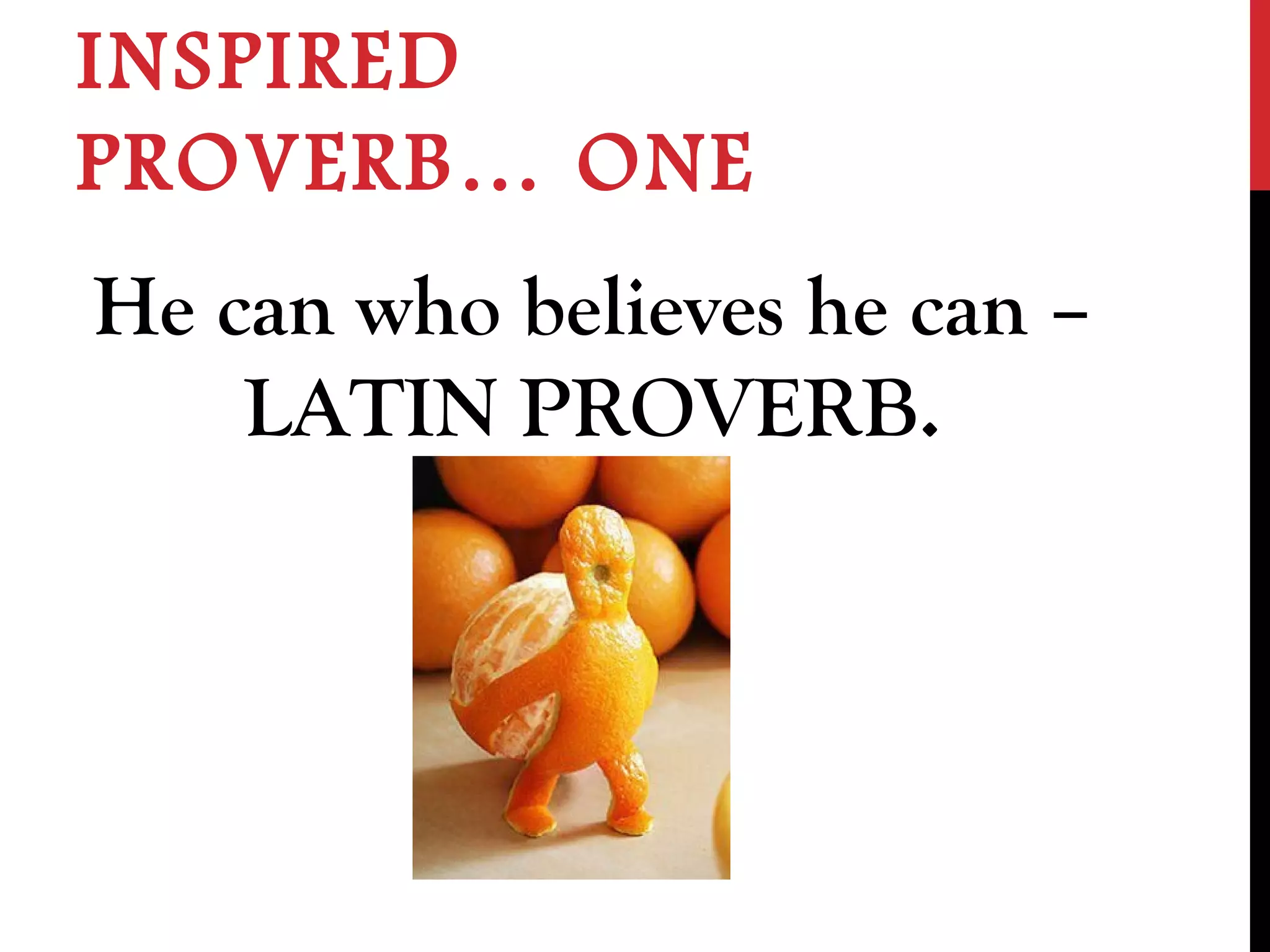 Top 10 life inspired proverbs | PPT