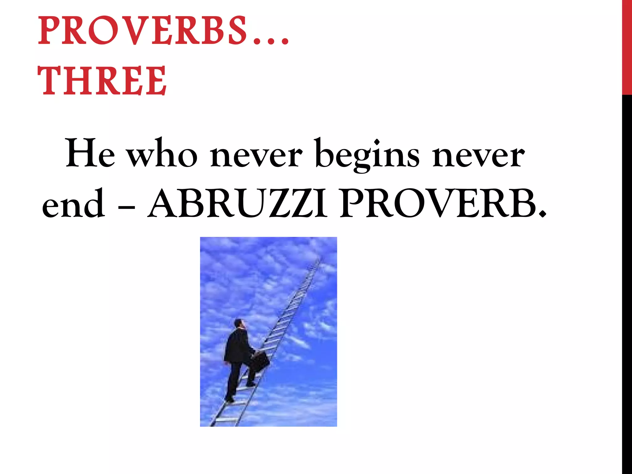 Top 10 life inspired proverbs | PPT