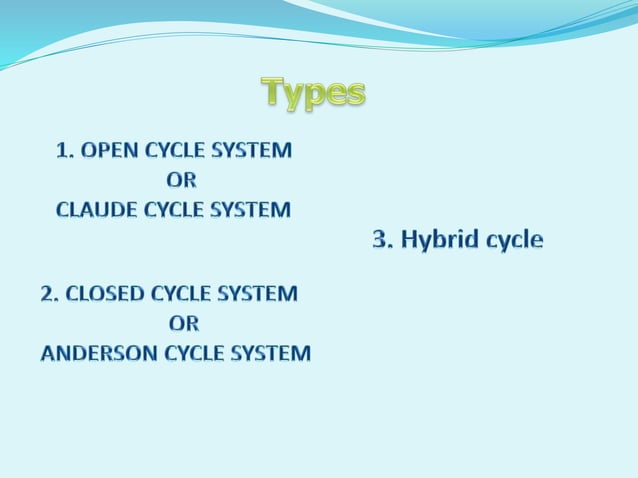 Ocean themal energy conversion | PPT