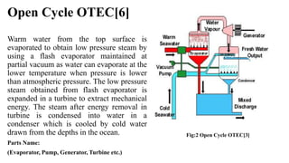 Ocean Thermal Energy conversion | PPTX | Geography | Science