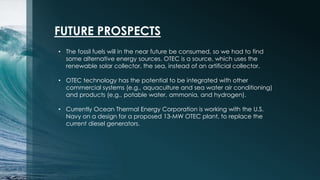 OTEC | PPTX | Power and Energy Industry | Industries