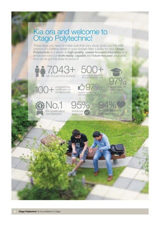 STUDY AT OTAGO POLYTECHNIC, NEW ZEALAND !! | PDF