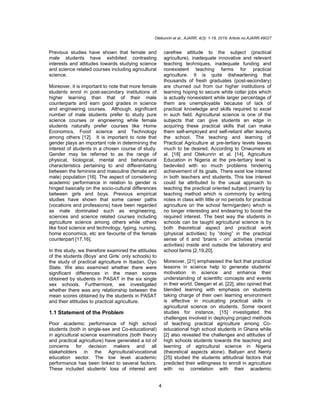 Attitude and Academic Success in Practical Agriculture: Evidence from ...