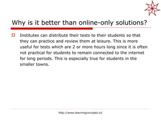 Offline Testing Engine | PPT