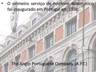 O telefone | PPTX