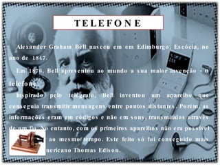 A Evolução Do Telefone | PPT