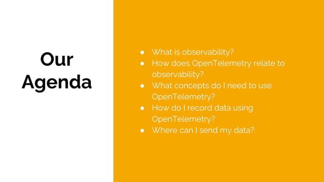 Opentelemetry For Developers Pptx Programming Languages Computing
