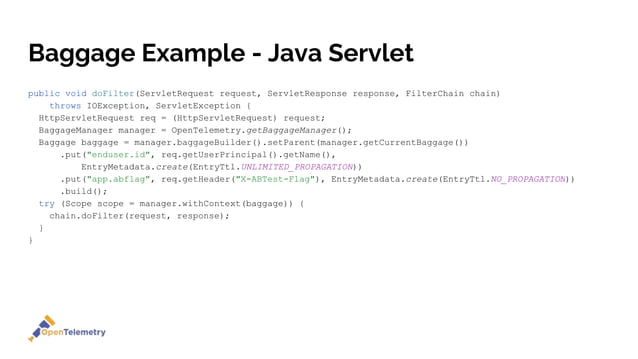 Opentelemetry For Developers Pptx Programming Languages Computing