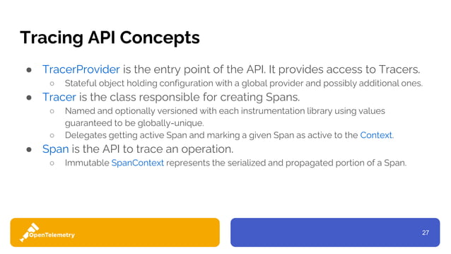OpenTelemetry For Developers | PPTX | Programming Languages | Computing