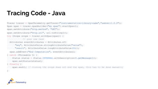 OpenTelemetry For Developers | PPT
