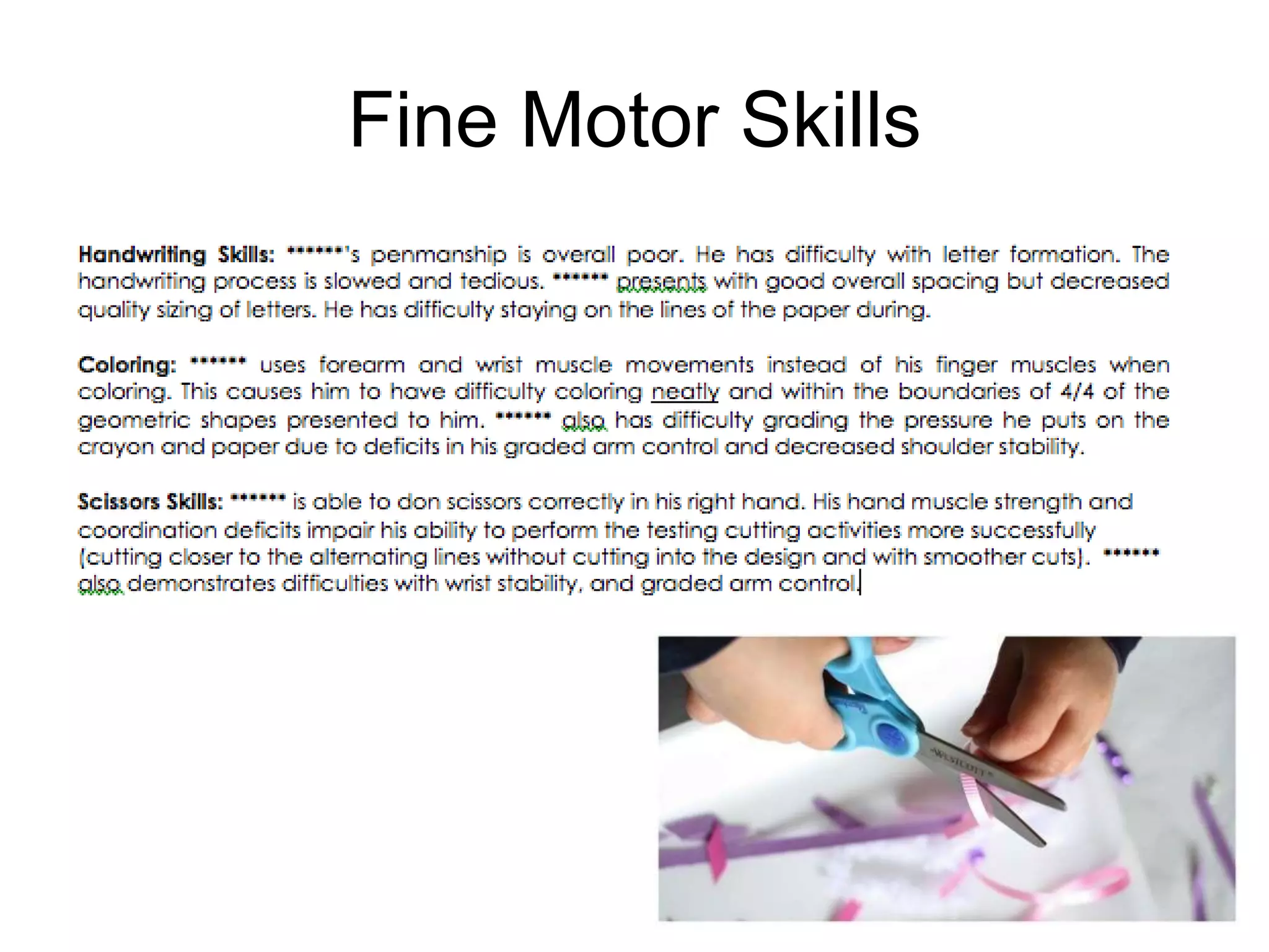 Occupational Therapy Evaluations | PPTX