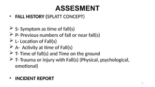 Occupational Therapy perspective of FAll PREVENTION PROGRAMME | PPTX