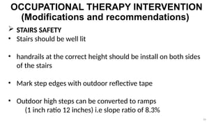 Occupational Therapy perspective of FAll PREVENTION PROGRAMME | PPTX