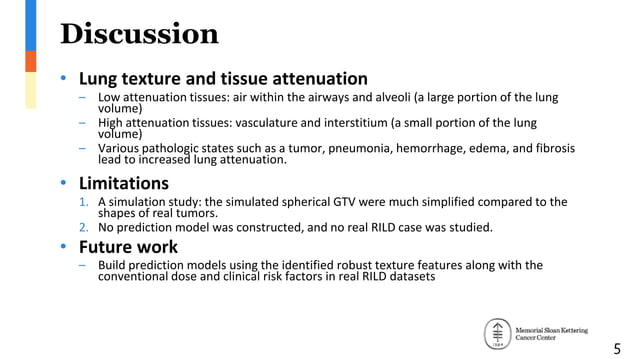 Robust Normal Lung CT Texture Features for the Prediction of Radiation ...