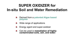 Zero Thermal Bio-Based Remediation Technology | PPTX