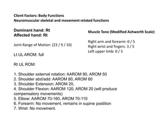 The Kawa Model in Neurology | PPTX