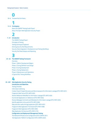 OWASP Testing Guide 4.0 | PDF
