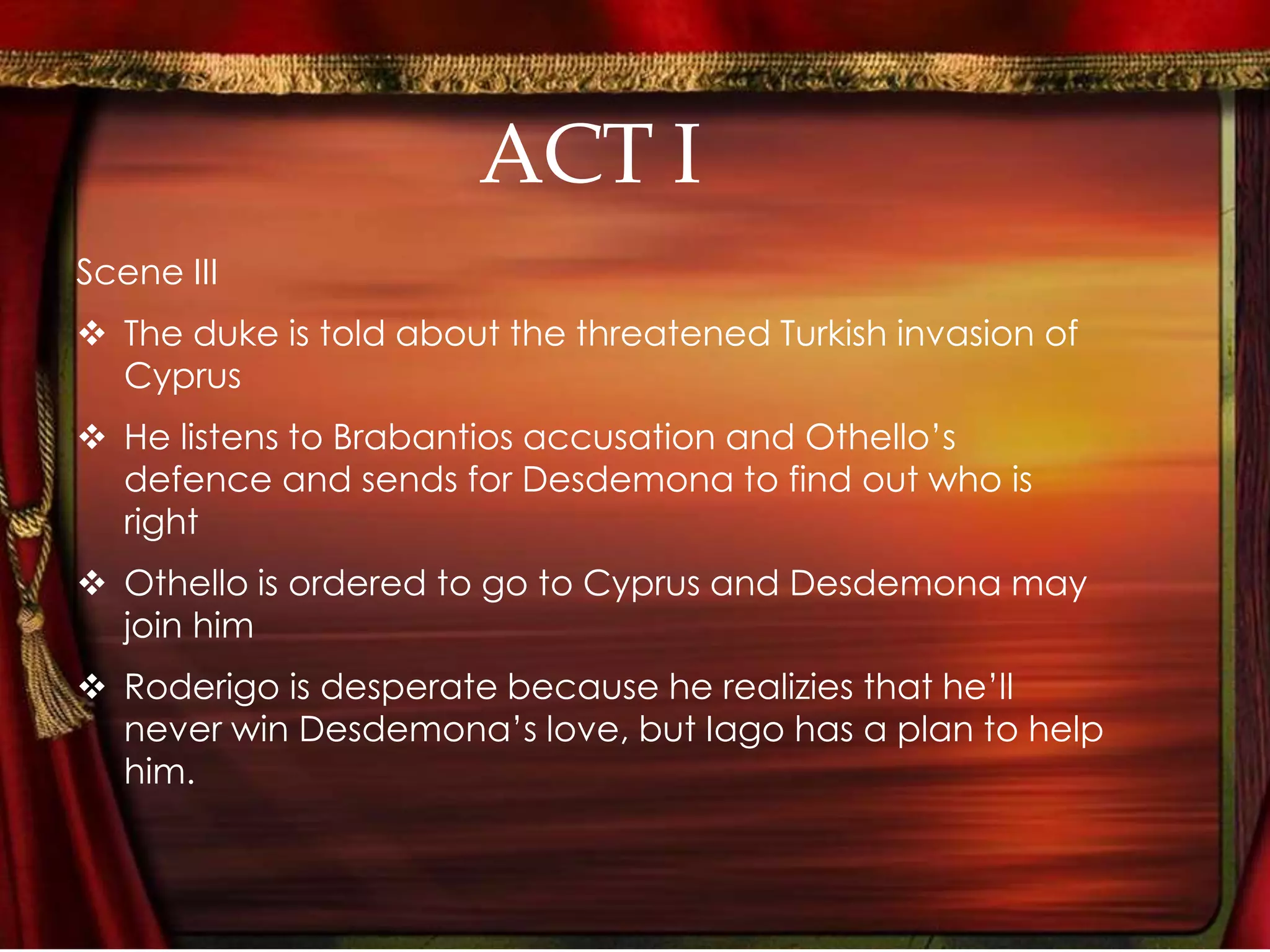 Othello detailed Presentation | PPTX