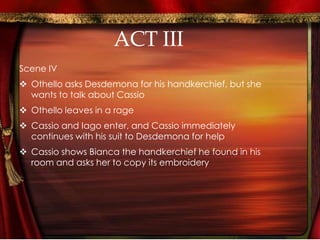 Othello detailed Presentation | PPTX