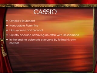 Othello detailed Presentation | PPTX