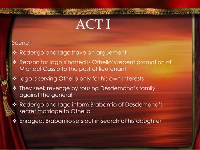 Othello detailed Presentation | PPTX