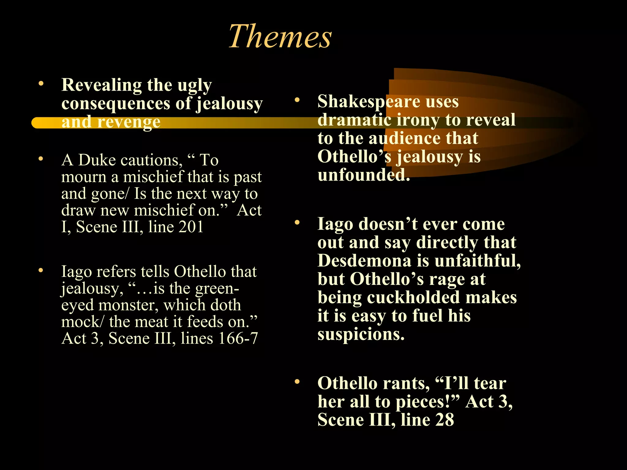 Othello | PPT | Fiction | Books and Literature