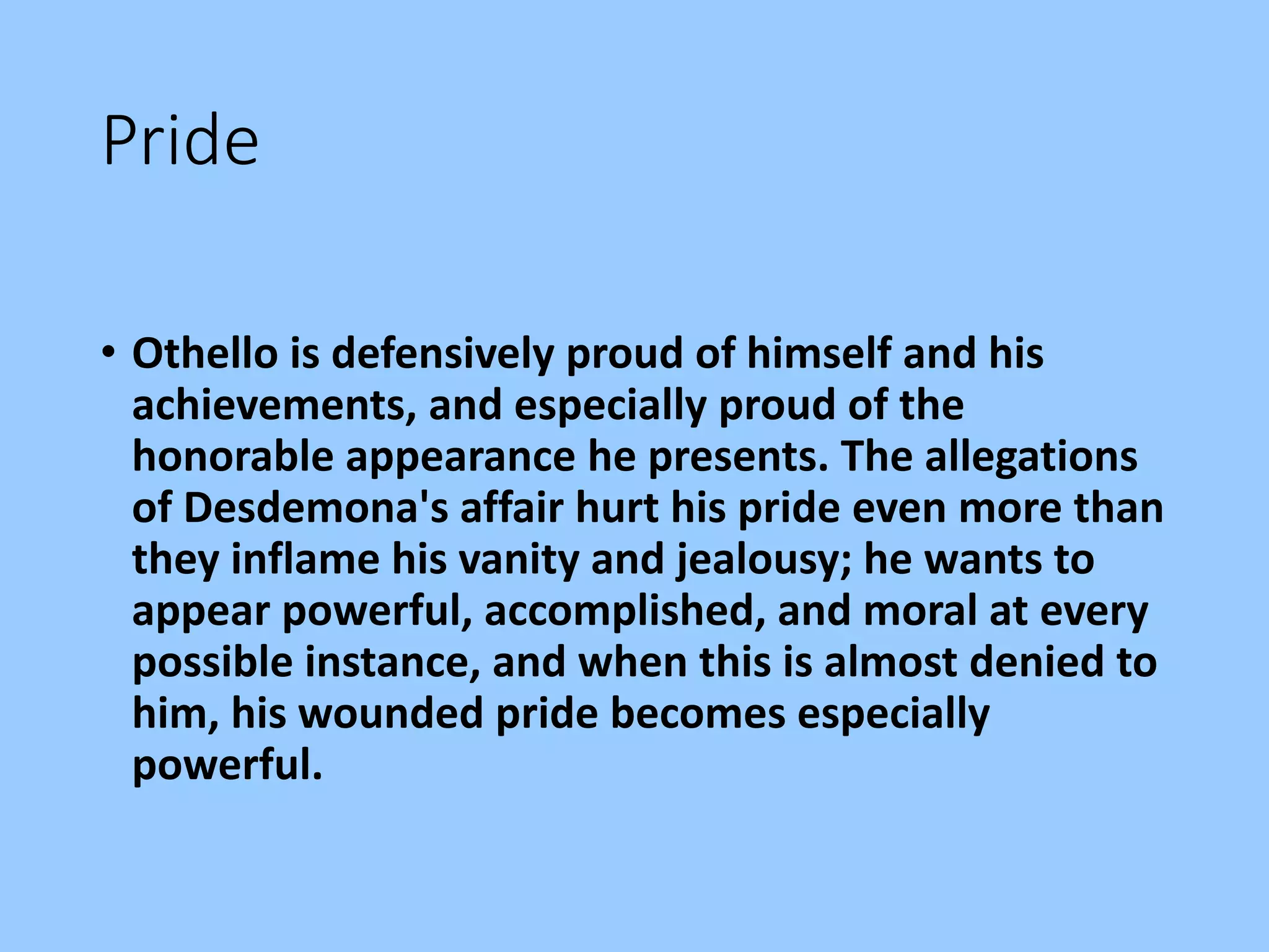 Othello themes | PPTX