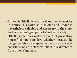 Racism in Othello - William Shakespeare | PPTX