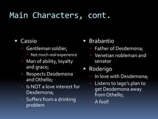 Othello Background | PPTX