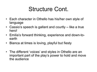 Othello Mock Improvements | PPT