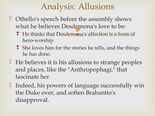 Othello notespp act1 | PPT