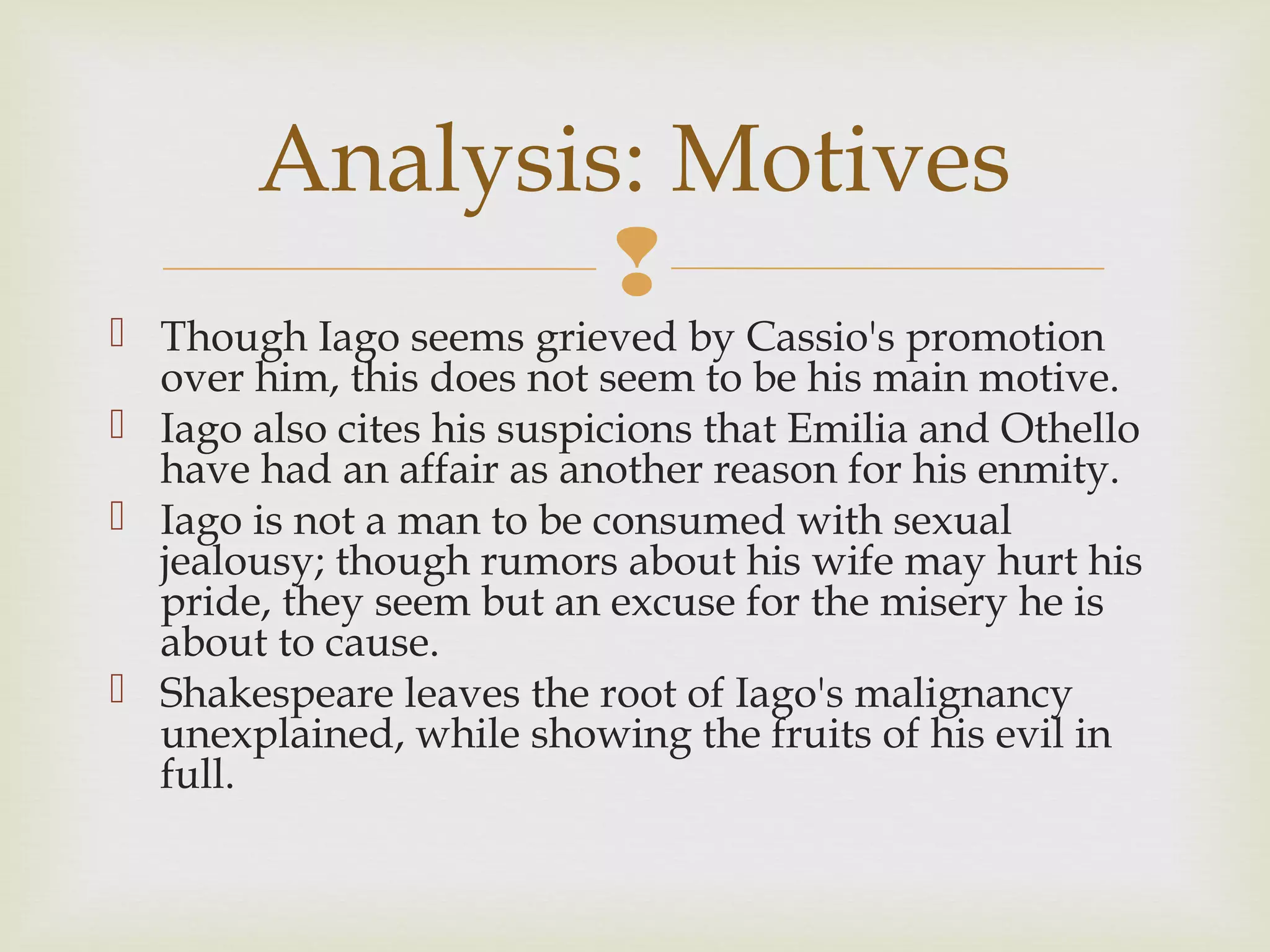 Othello Act II Notes | PPT
