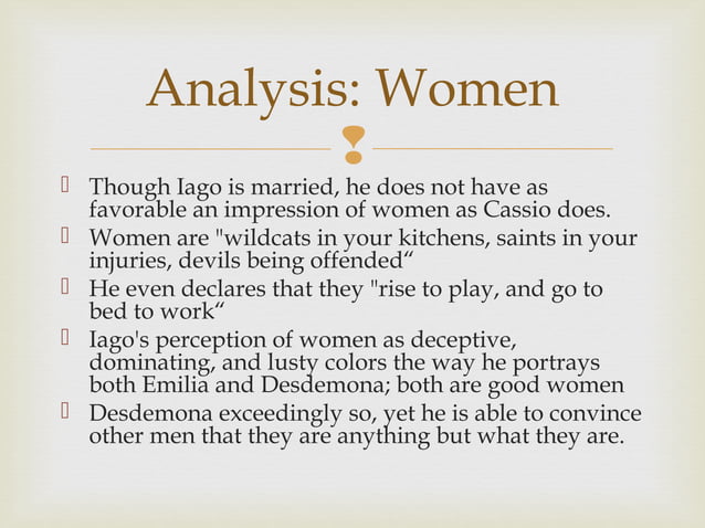 Othello Act II Notes | PPT