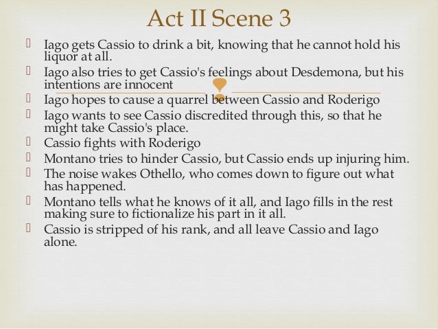 Othello Act Ii Notes