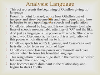 Othello Act III Notes | PPT