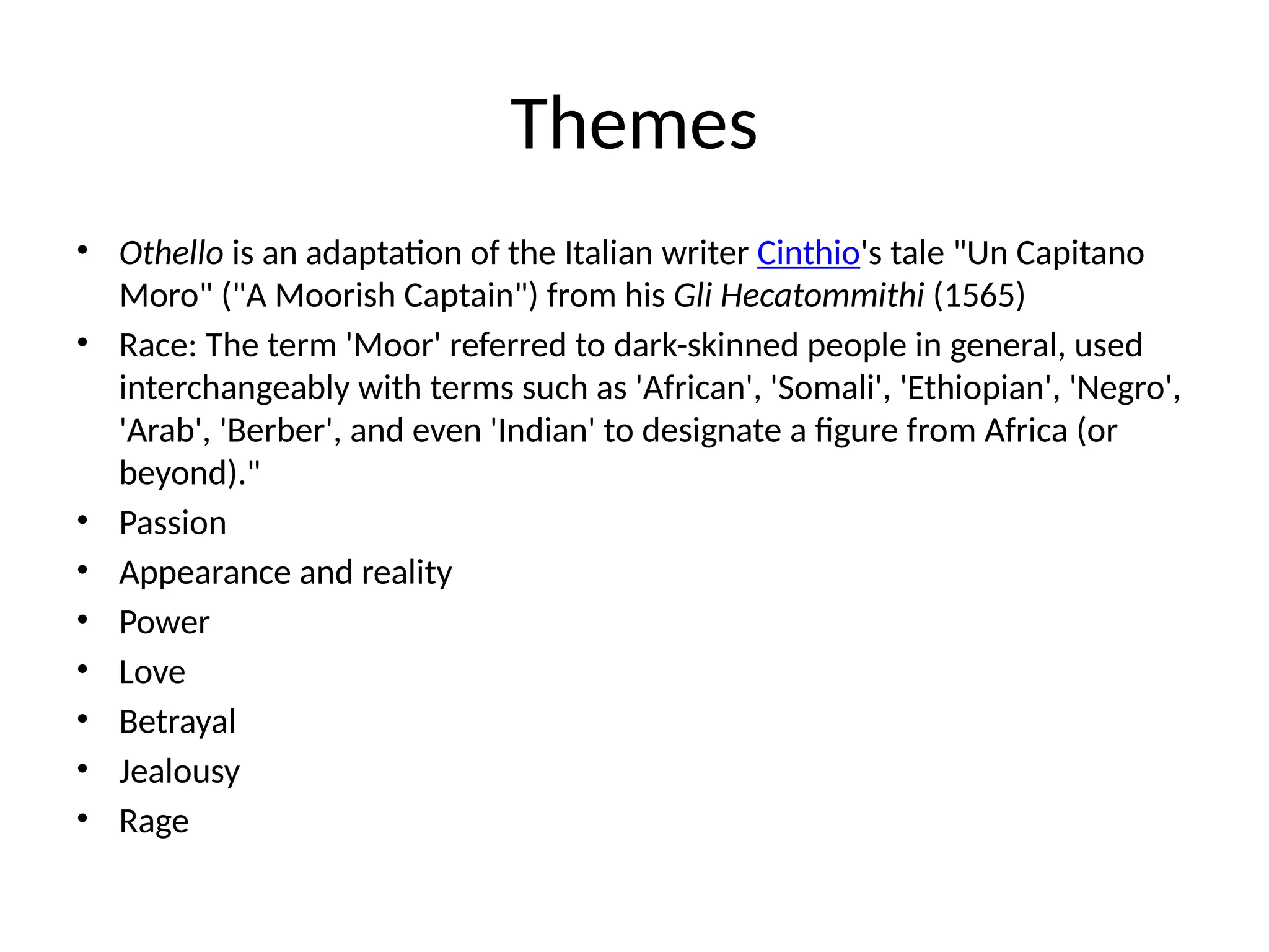 Othello PPT.pptx the tragedy of othello the mood of venice.Character ...