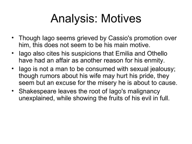 Othello Ppt Scene By Scene Ppt