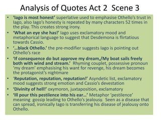 Othello by William Shakespeare, Notes, Quotes and Analysis by T ...