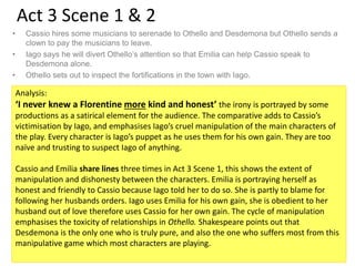 Othello by William Shakespeare, Notes, Quotes and Analysis by T ...