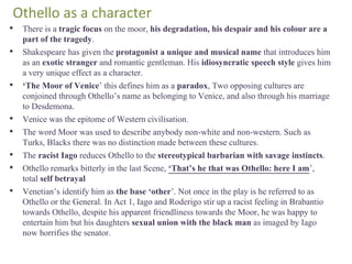 Othello by William Shakespeare, Notes, Quotes and Analysis by T ...