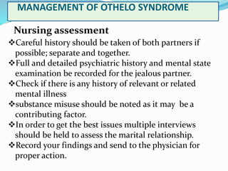OTHELLO SYNDROME: ITS EFFECT ON FAMILY RELATIONSHIP | PDF