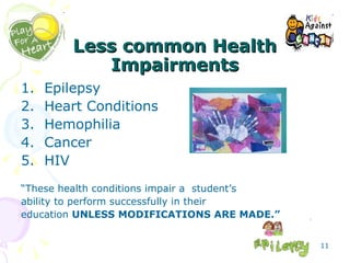 Other Health Impairment #2 | PPT