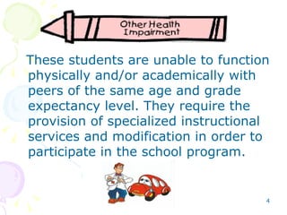 Other Health Impairment #2 | PPT