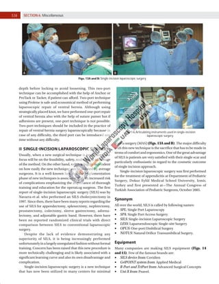 Other Minimal Access Surgical Procedures | PDF