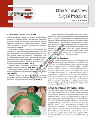 Other Minimal Access Surgical Procedures | PDF