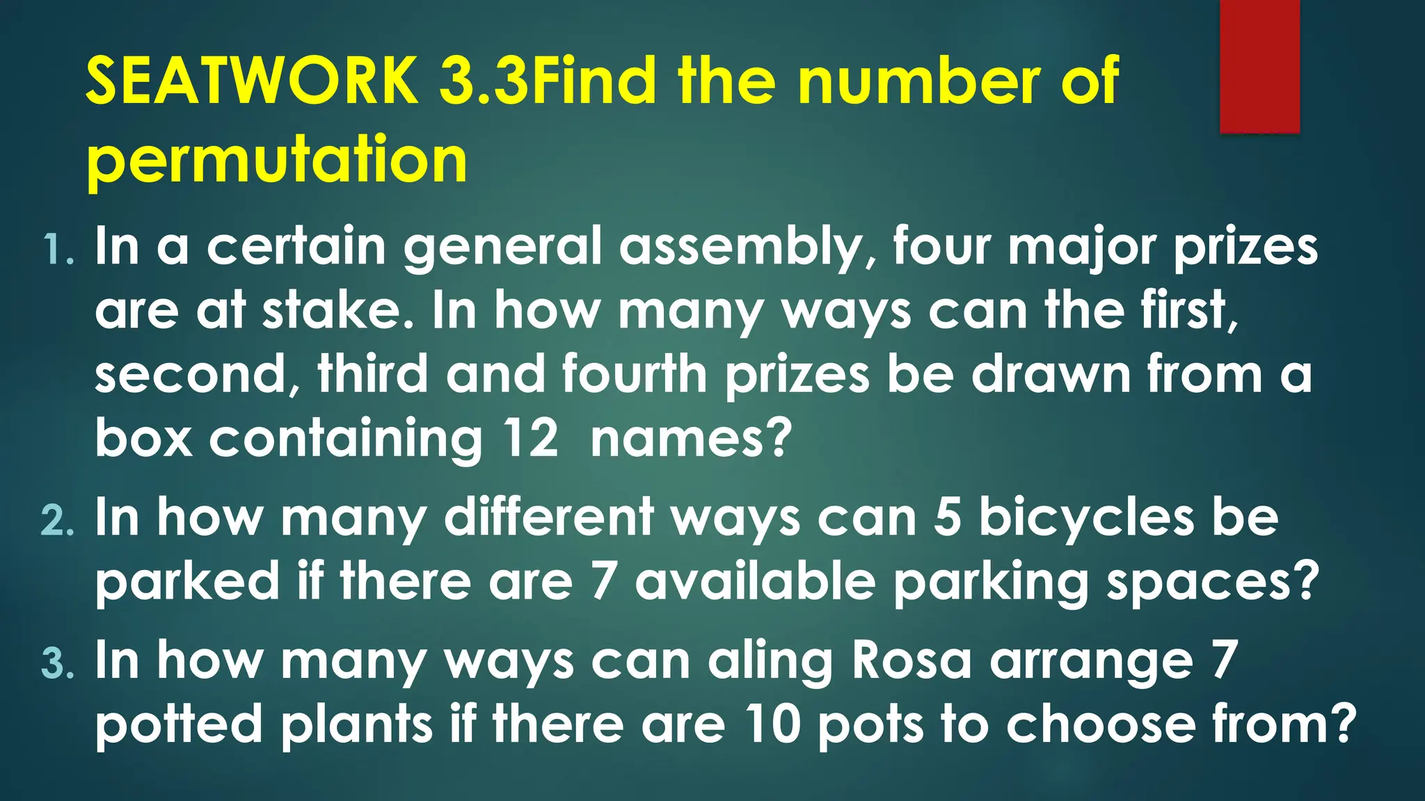 Other-Permutations-1-word problems involving permutations | PPTX ...