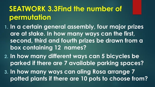 Other-Permutations-1-word problems involving permutations | PPTX ...